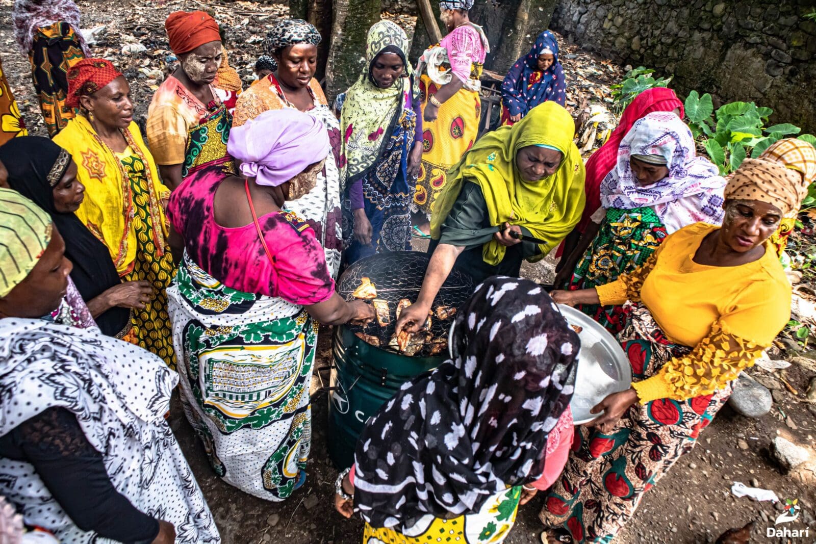 Women in Comoros smoke fish to boost income and community development ...