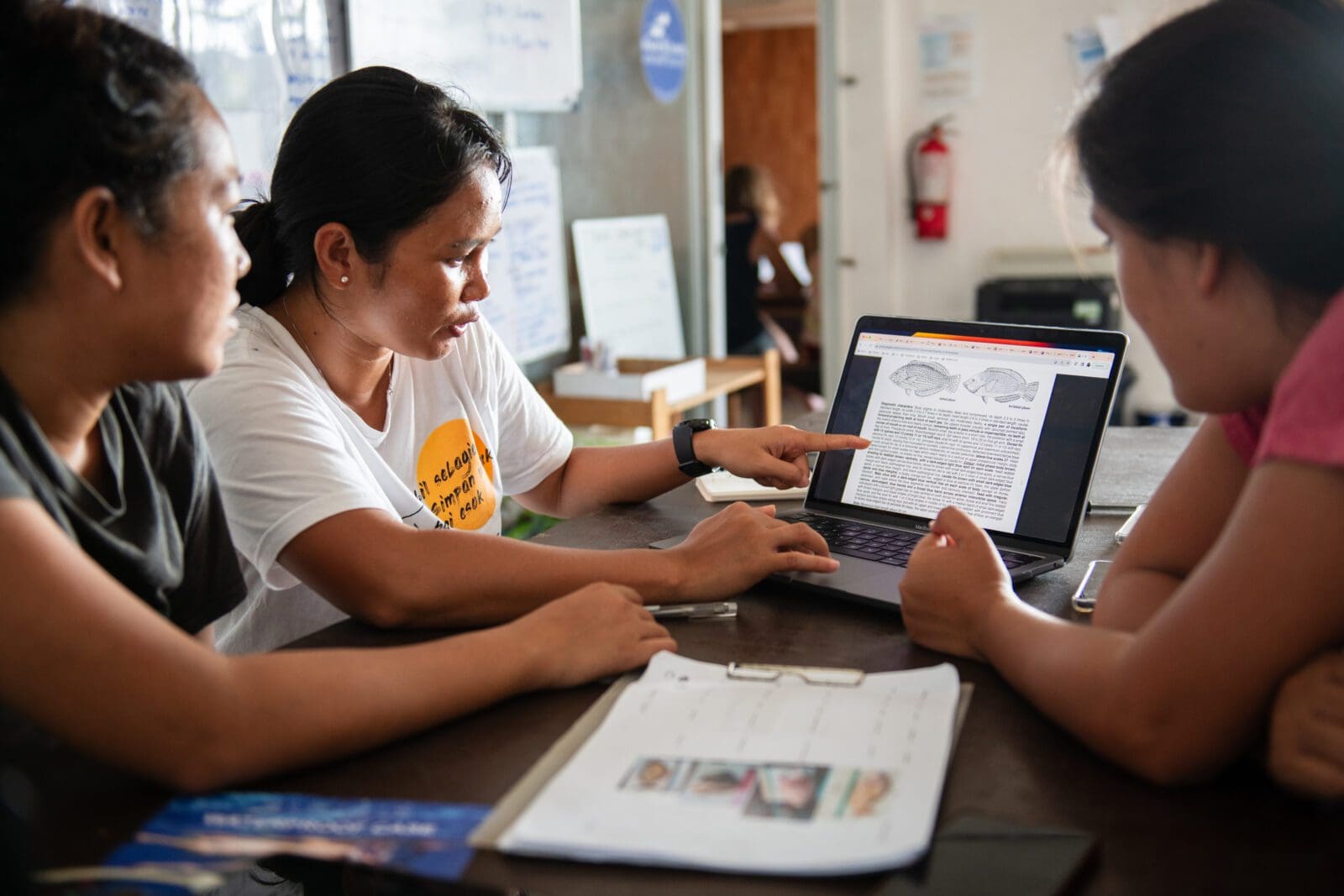 Ink to interface: digitising data in Southeast Asia - Blue Ventures - Beyond Conservation blog